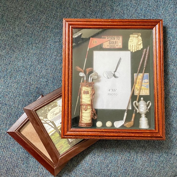 Unknown | Wall Decor | Fathers Day Golf Picture Frame 3d Shadow Box 4 X ...